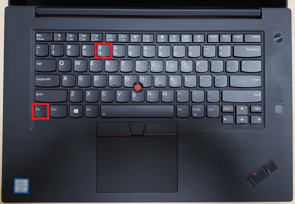 ThinkPadをキーボードでスリープ状態にする | Risaiku リサイク