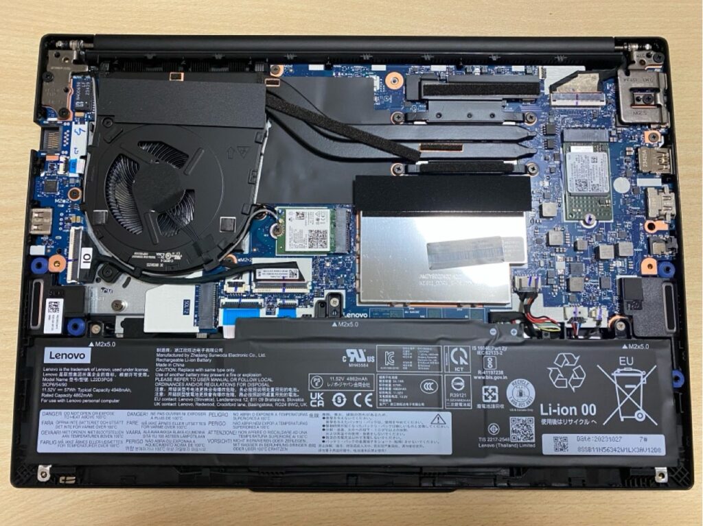 ThinkPad E14 Gen5(Core i7 13700H)でSSDとメモリを増設 | Risaiku リサイク